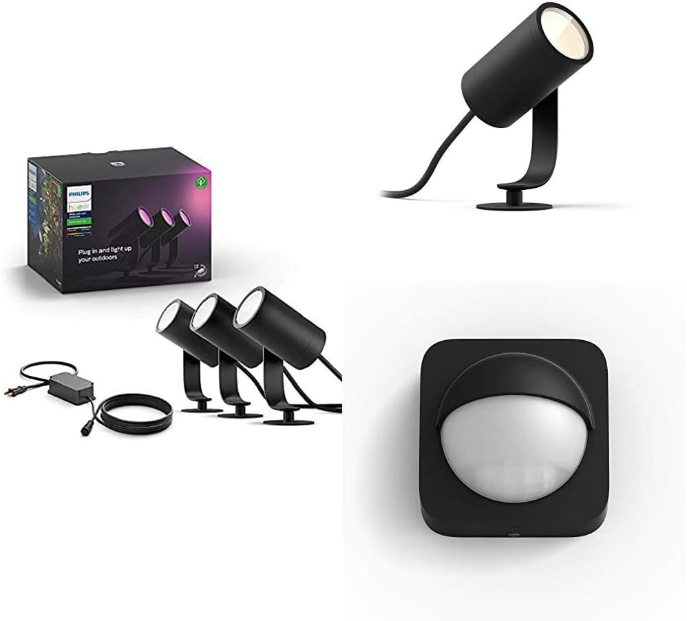 Philips Hue Lily White and Colour Ambiance LED 1X Spotlight Extension ...