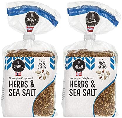 Amazon.com: Sigdal Bakeri All Natural Norwegian Crispbread - Non GMO ...