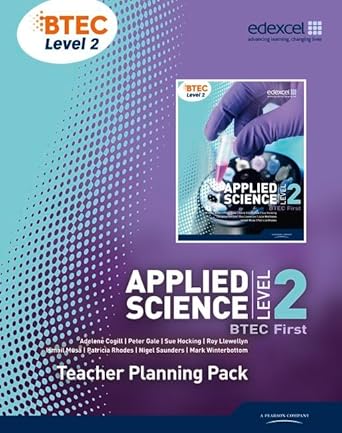 BTEC Level 2 First Applied Science Teacher Planning Pack: Amazon.co.uk ...