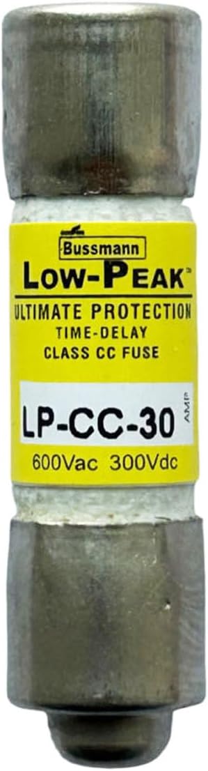 Mersen ATDR30 600V 30A Cc Time Delay Fuse, 10-Pack - Cartridge Fuses ...