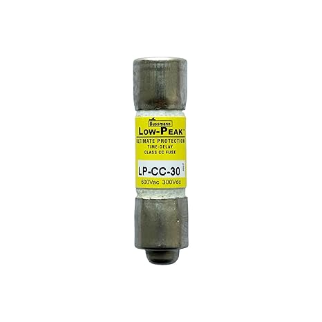 New OEM LP-CC-30 LP-CC-30A LP-CC 30A 600Vac Time Delay Fuse, Pack of 10 ...