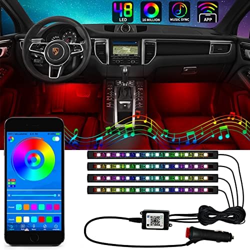 Amazon.com: Led Lights for Car, Dash Lights for Car Interior Neon ...