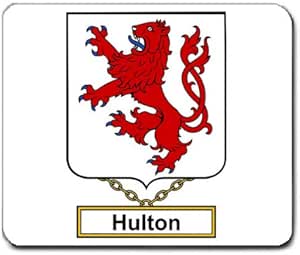 Amazon.com: Hulton Family Crest Coat of Arms Mouse Pad : Office Products