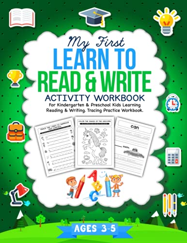 Snapklik.com : My First Learn To Read & Write Activity Workbook: For ...