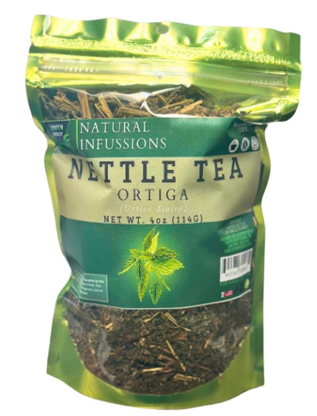 Amazon.com: Stinging Nettle Leaf & Root Loose Tea 4oz (113 gr) | Urtica ...