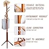 Amazon.com: FILWH Bamboo Coat Rack Freestanding Coat Rack Tree ...