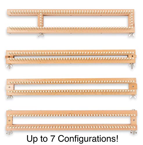 Authentic Knitting Board All-n-One Loom, 18-Inch Arts Entertainment ...