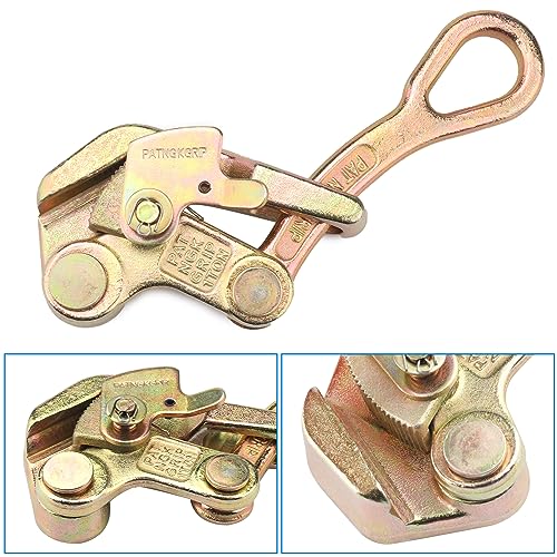 Lot de 2 extracteurs de câbles en acier de 1 tonne – 1 002,4 kg – Outil ...