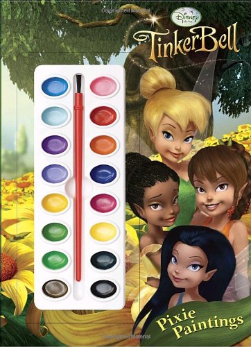 Pixie Paintings (Disney Fairies) [With Paint Brush and Paint] (Dysney ...