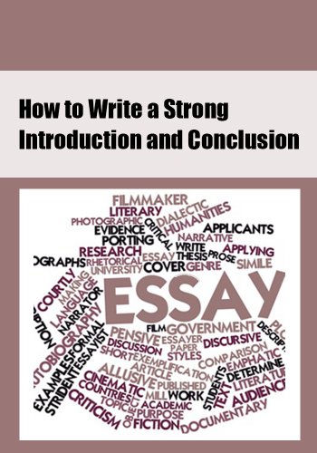How to Write a Strong Introduction and Conclusion (Learning Booklet ...
