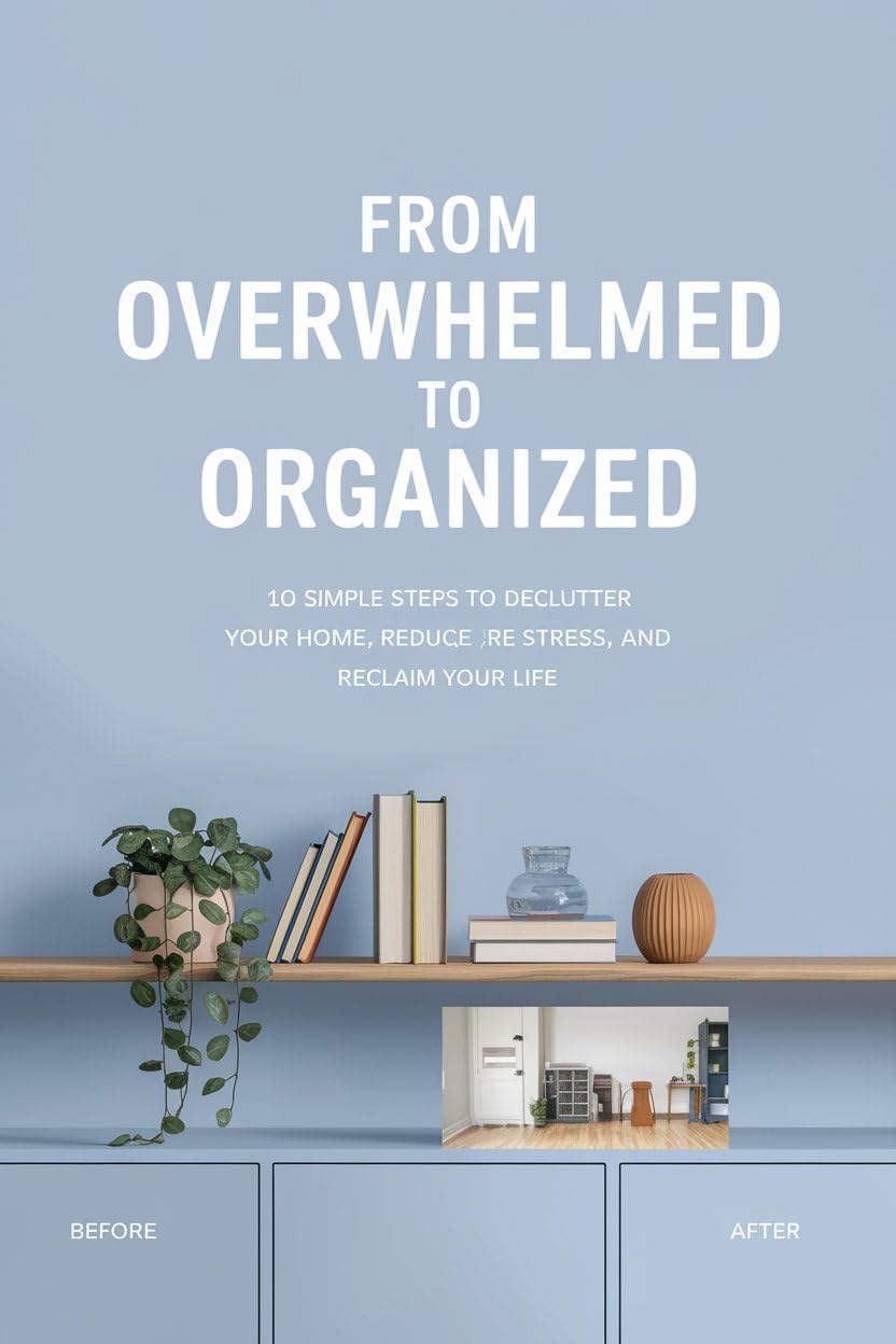 Amazon.com: FROM OVERWHELMED TO ORGANIZED: 10 Simple Steps to Declutter ...