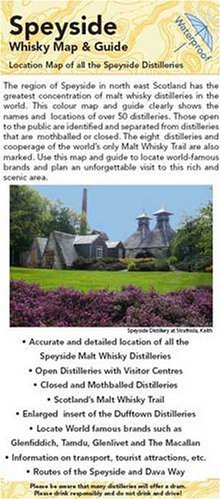 Amazon | Speyside Whisky Map: Map Guide to the Speyside Malt Whisky ...