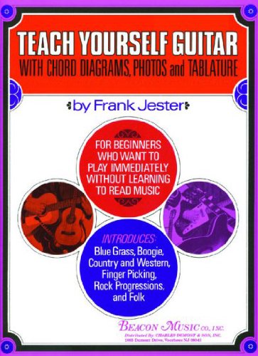 Teach Yourself Guitar Book Only (with Chord Diagrams, Photos, and ...