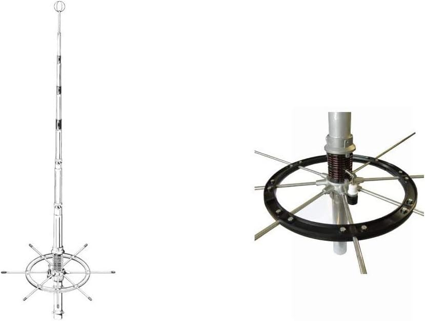 SIRIO GAIN MASTER HW ANTENNE EN FIBRE DE VERRE TARABLE de 27.2 à 30 MHz ...