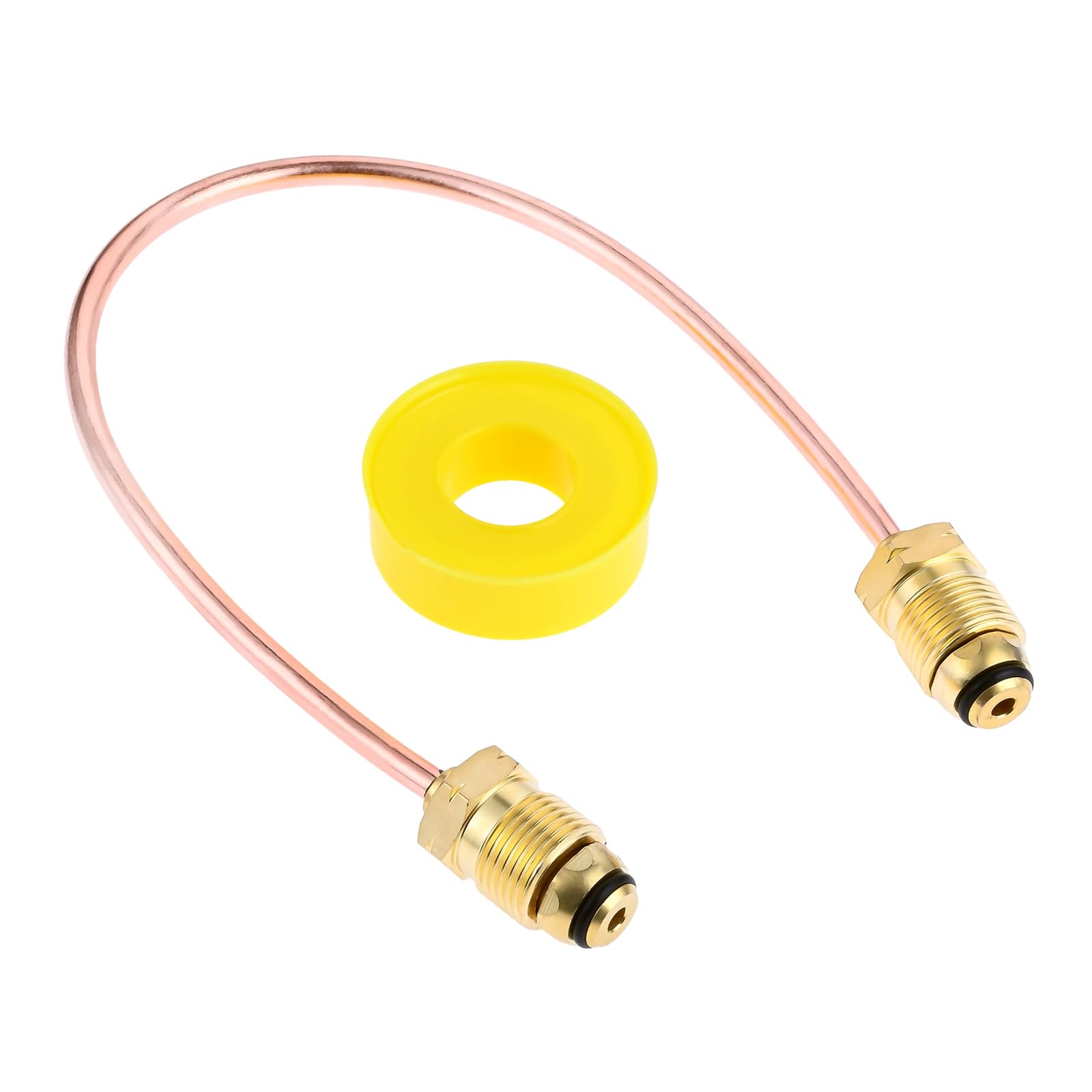 Amazon.com : gohantee High Flow Copper Propane Gas Pigtail POL x POL 7/ ...