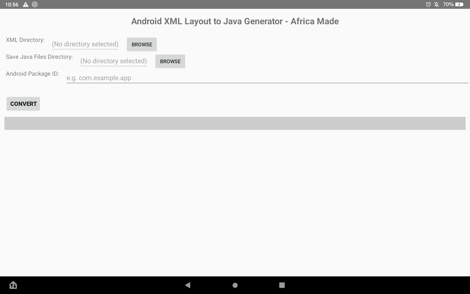 Android XML Layout To Java File Generator - App on Amazon Appstore