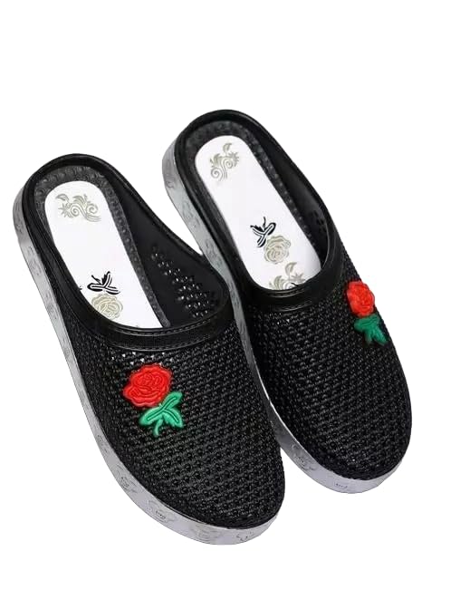 Buy Mysky Drimo Black Latest Fashionable Flipflop & Slipper II Women ...