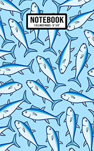 Fish Notebook Small: Fish Notebook Journal | Lined 110 Pages | Small 5 ...