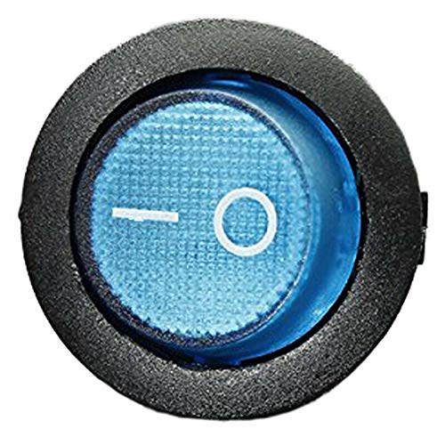 WHIZZO 12V 16A LED Bipolar Rocker Switch ON/Off SPST for Auto Moto Boat ...