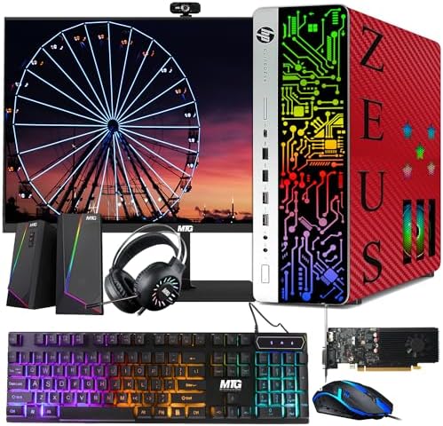 Amazon.com: Dell Gaming OptiPlex Desktop RGB Computer PC, Intel Core i7 ...