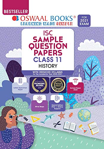 Oswaal ISC Sample Question Paper Class 11 History Book (For 2021 Exam ...