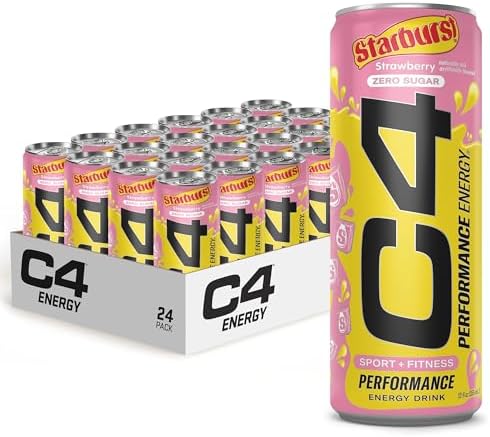 Amazon.com: Cellucor C4 Performance Energy Drink | STARBURST Strawberry ...