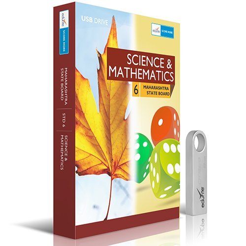 Edurite Combo USB Pen Drive For MH BOARD CLASS 6 Maths and Science ...
