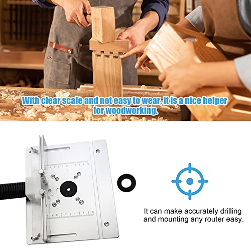 Aluminium Router Table Insert Plate Table Insert Plate Router Trimmer ...