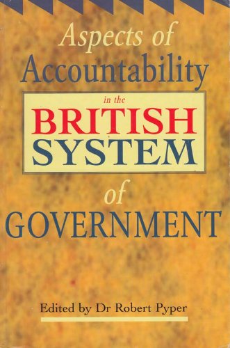Amazon.com: Aspects of Accountability in the British System of ...