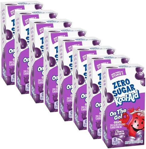 Amazon.com : Drink Mix Zero Sugar - 6 Pack - 8 Boxes - 48 Packets ...
