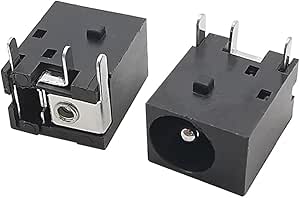 Amazon.com: 10Pcs DC-044 5.5 x 2.1mm DC Power Female Jack Connector 5.5 * 2.1mm DC Power Supply ...