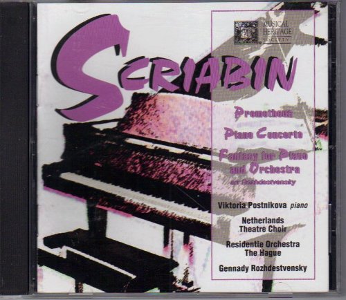 Scriabin: Prometheus; Fantasy; Piano Concerto - Amazon.com Music