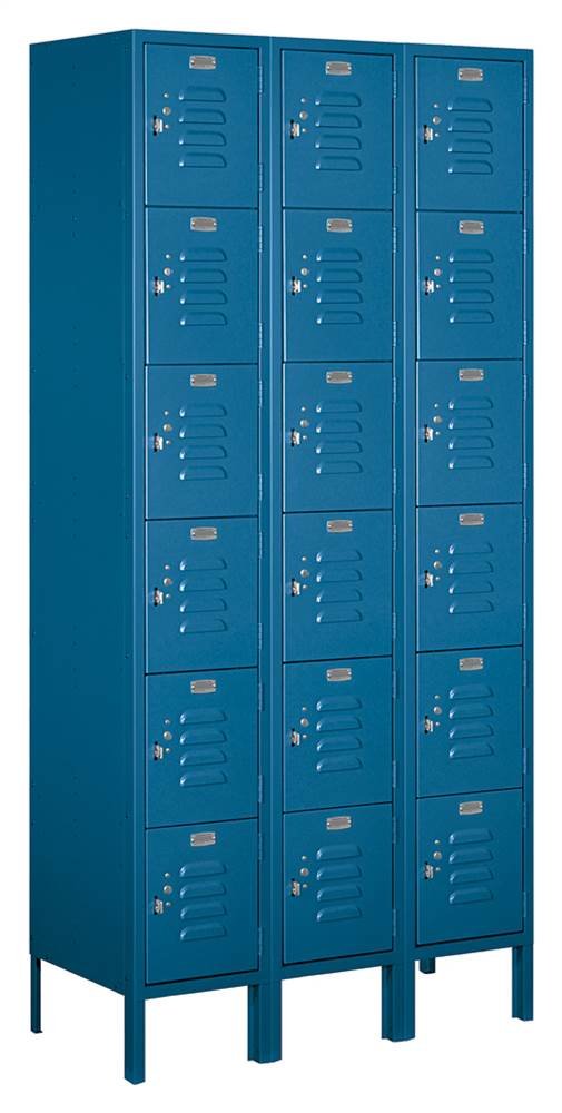 Amazon.com: Salsbury Industries 66365BL-U Six Tier Box Style 36-Inch ...