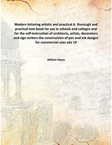 Amazon.in: Buy Modern lettering artistic and practical A thorough and ...