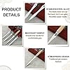 Amazon.com : 4 Pieces Letter Opener Knife Stainless Steel Envelope ...