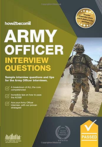 Buy Army Officer Interview Questions: How to Pass the Army Officer ...