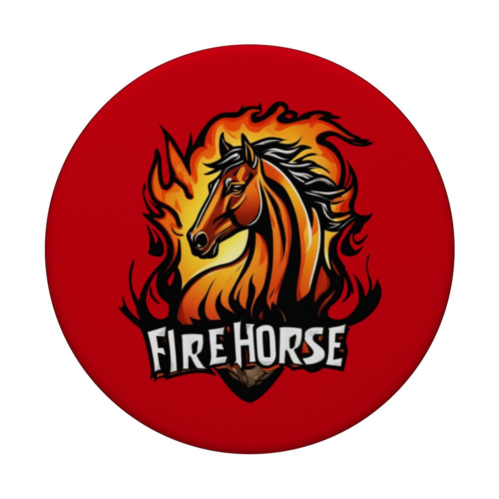 Fire Horse Cool Fire Horse Made Entirely From Fire