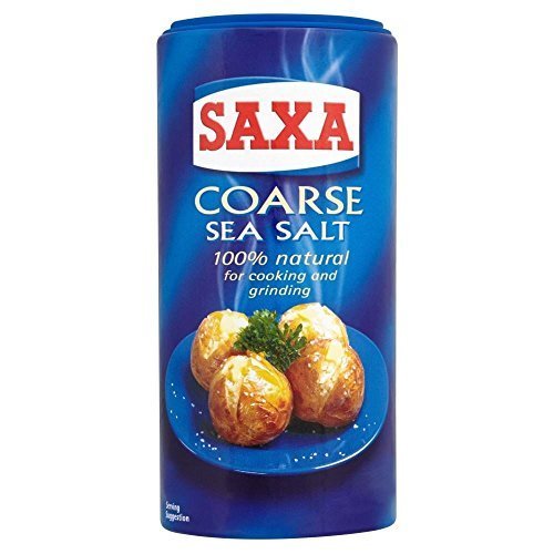 Amazon.com : Saxa Coarse Sea Salt (350g) by Saxa : Grocery & Gourmet Food