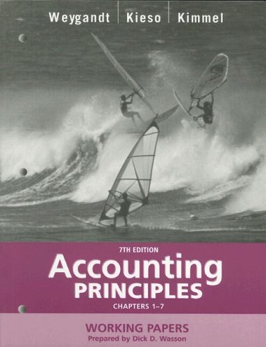 Amazon.com: Accounting Principles, Chapters 1-7, Working Papers ...
