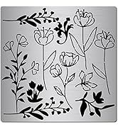 GORGECRAFT Metal Gothic Font Lettering Stencil Stainless Steel Old ...