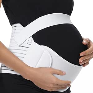 Amazon.com: FITTOO Maternity Belt Back Support Belly Band Pregnancy Belt Support Brace Abdominal ...