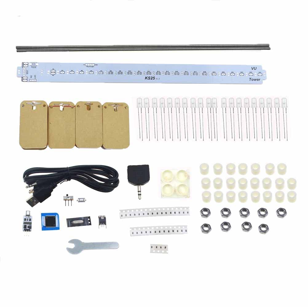 Buy RELAND SUN KS25 Fantasy Crystal Cube LED Music Audio Spectrum ...