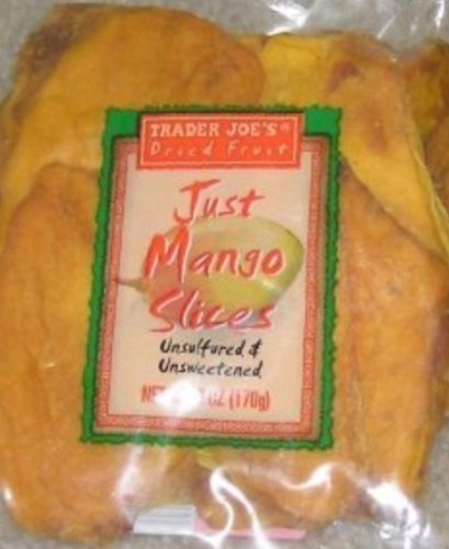 Amazon.com: Trader Joe's Dried Fruit Just Mango Slices 6 ounces (Pack of 4) by Trader Joe's ...