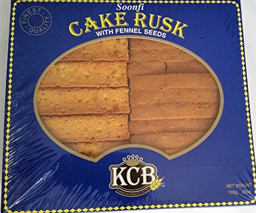 Amazon.com: KCB Soonfi Cake Rusk with Fennel Seeds 25oz by Cake Rusk