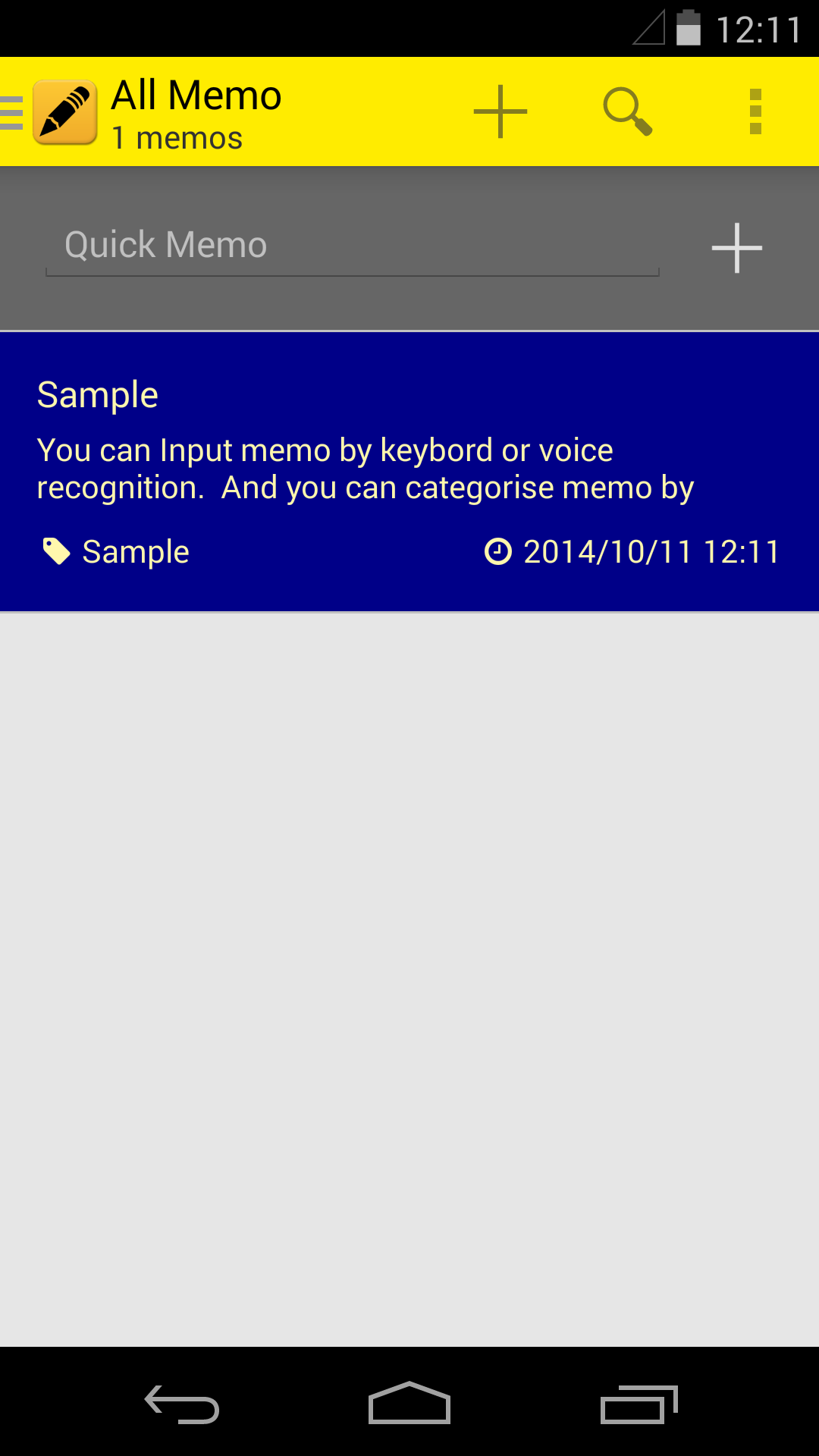 Simple Memo Pad - App on Amazon Appstore