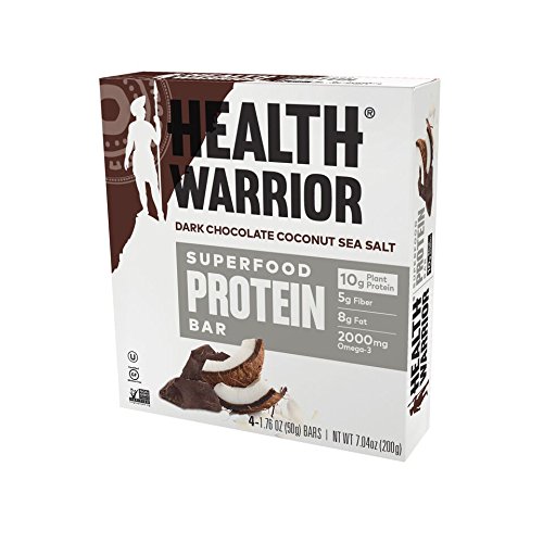 Amazon.com : Health Warrior Dark Chocolate Coconut, 4 Count : Grocery ...