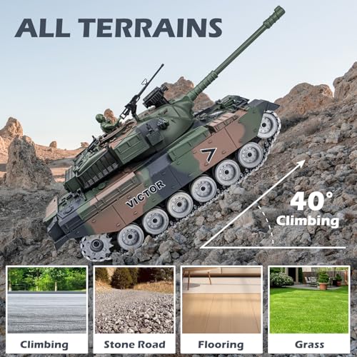 RC Tank, 1:18 Alloy Metal US M60 RC Army Tank Model - Scale Model Kits ...