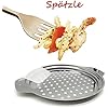 Amazon.com: Hicook Stainless Steel Spaetzle Maker Lid with Scraper ...