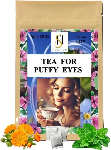 Amazon.com : Puffy Eye relief Herbal Tea - Rosemary, Calendula ...