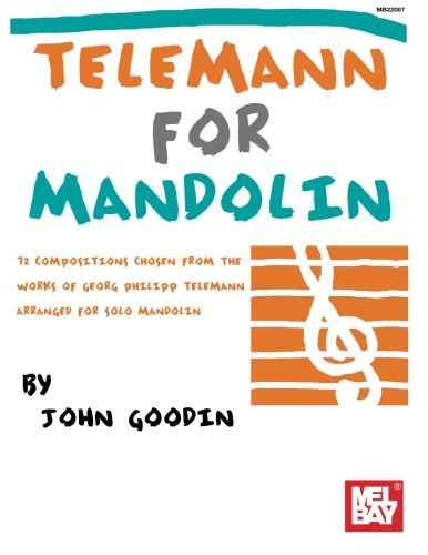 Amazon.co.jp: Telemann for Mandolin: 72 Compositions from the Works of ...